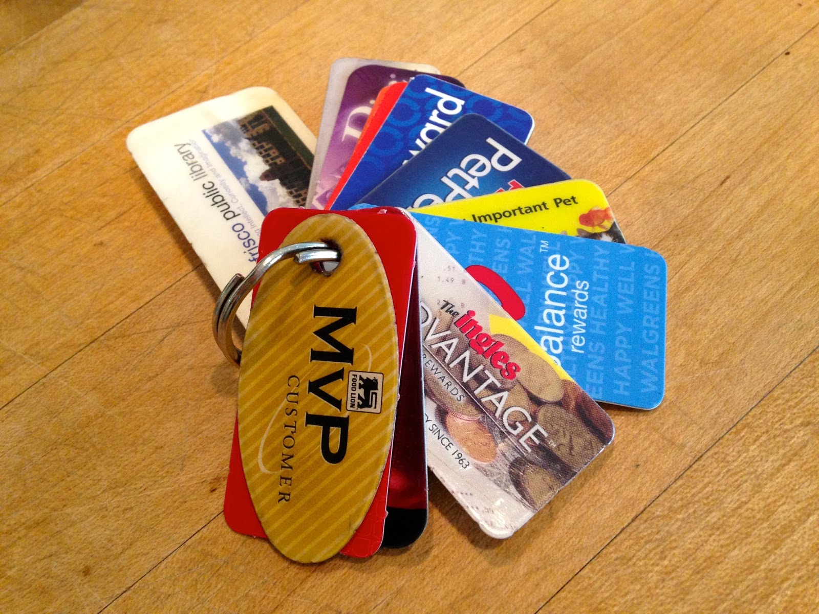 MAY DAYS: 2 Ways to Organize Loyalty Cards