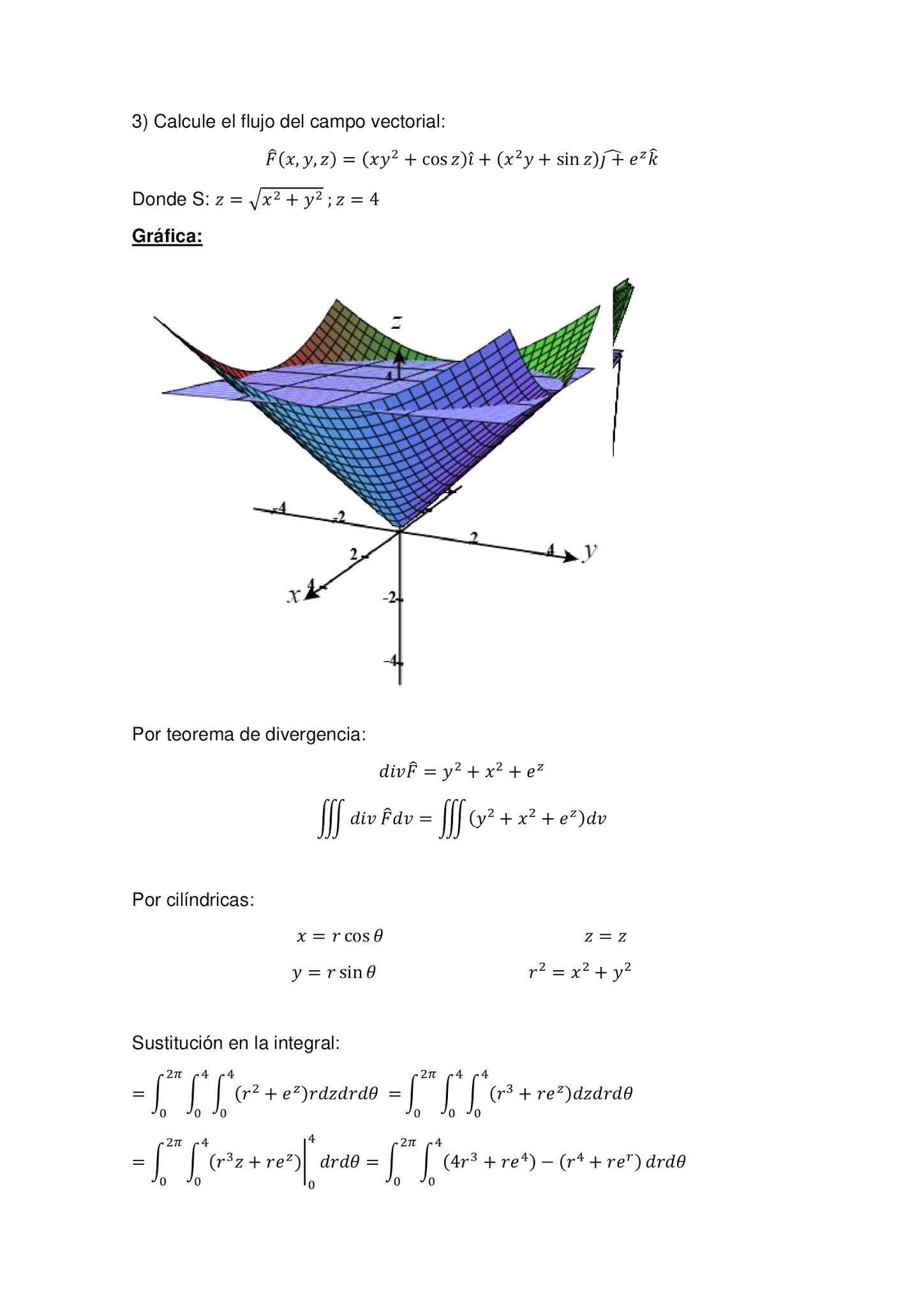 Integrales de Flujo