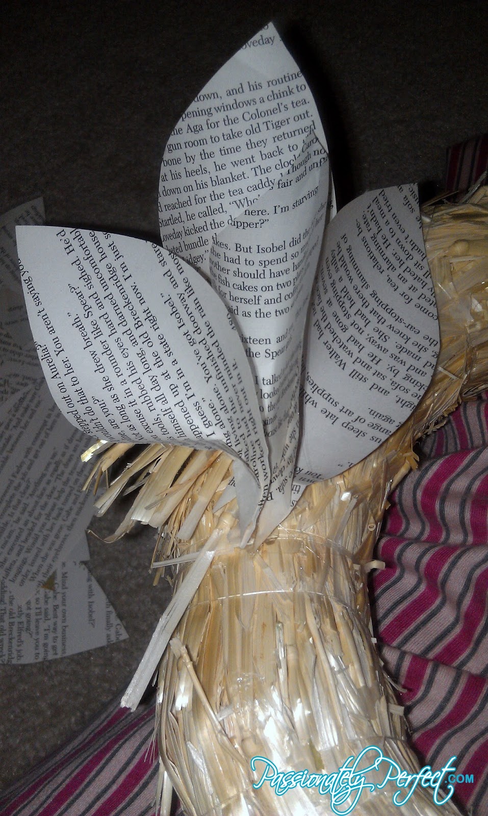 Passionately Perfect: DIY Paper wreath