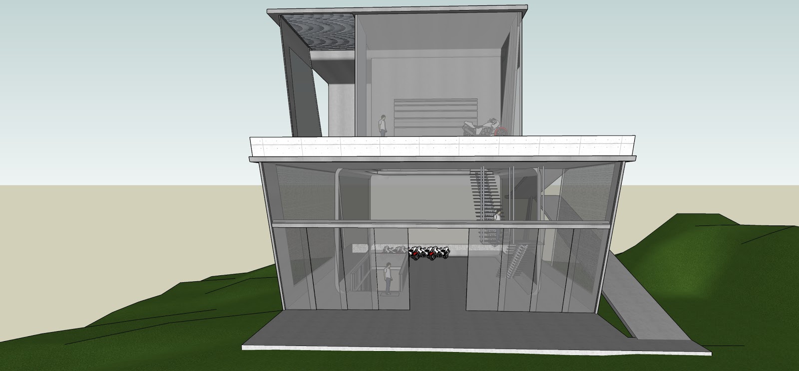 ARCH1101 - 2016: EXP1: Final SketchUp Model