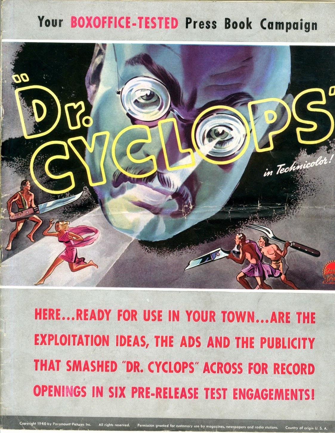 Realm Of Retro : DR. CYCLOPS (1940)