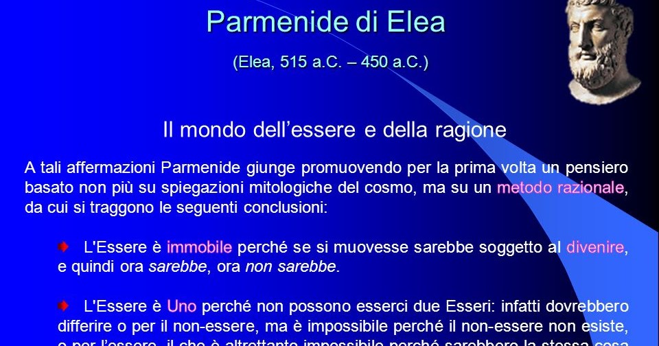 FilosofiaSylvia: Parmenide