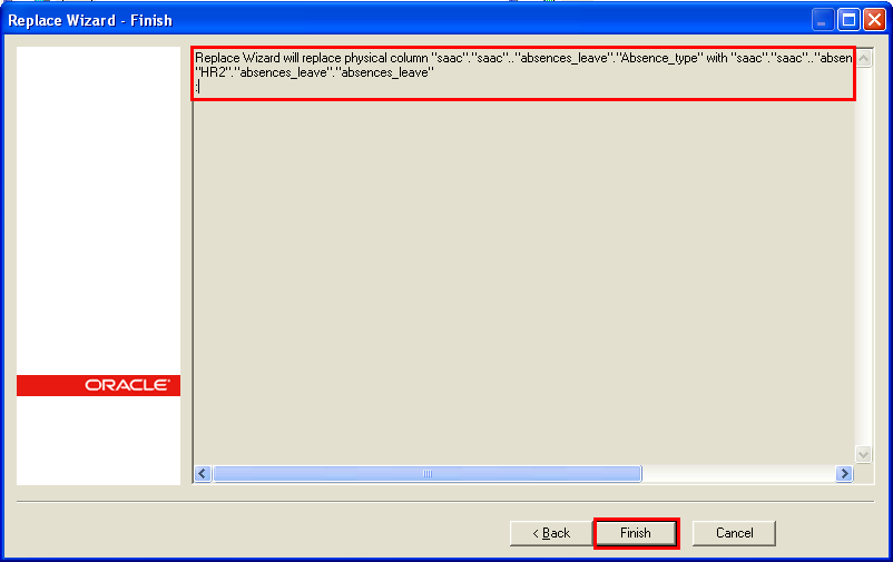 OBIEE - Replace Column or Table in Logical Table Sources utility OBIEE - Replace Column or Table in Logical Table Sources utility