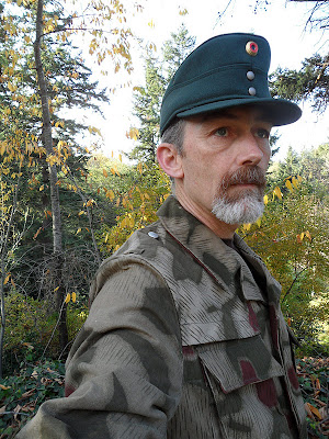 Four Bees: Bundesgrenzschutz Einsatzjacke, Sumpftarn / Sumpfmuster Camo ...