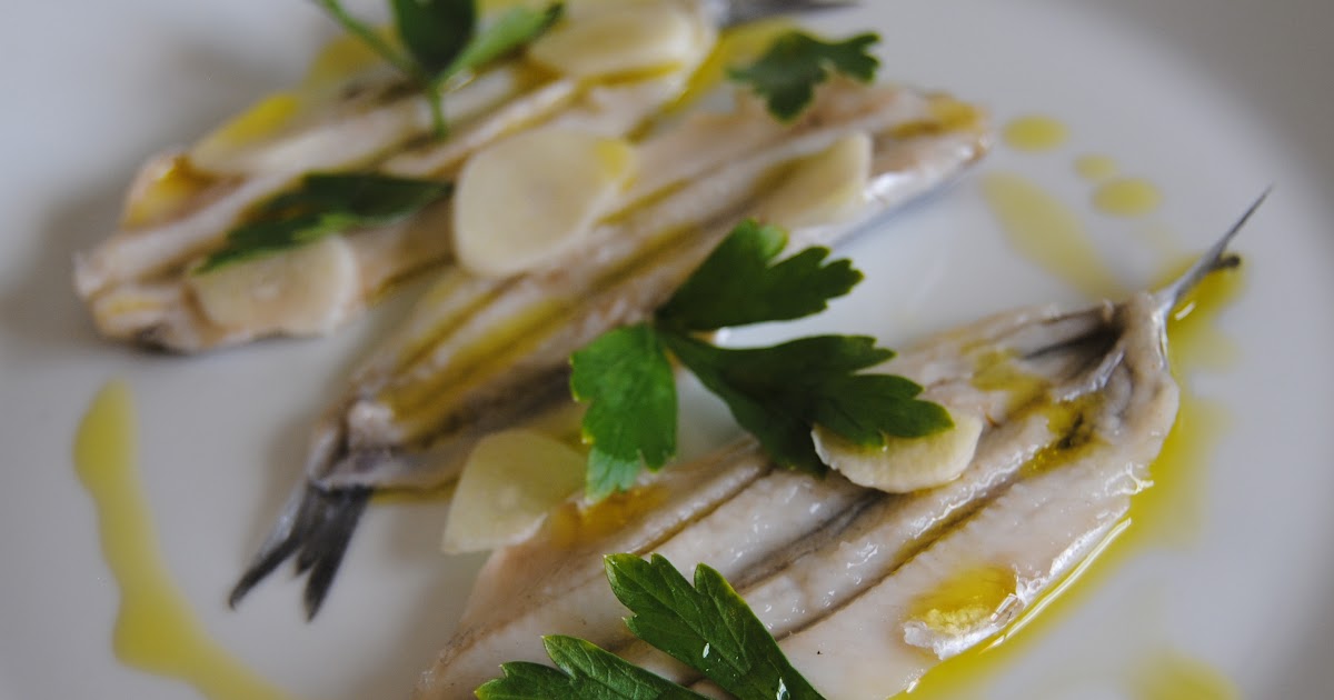 GÂTEAUX EN ESPAGNE: 'Tapa' espagnole facile: anchois avec du vinaigre