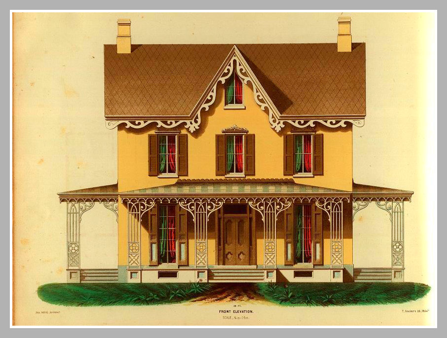 EverythingCroton: VINTAGE HOUSE DESIGNS FROM THE 1860'S