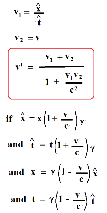 GM Jackson Physics and Mathematics: Relativity: How to derive the Lorentz Factor