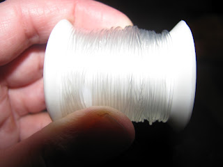 By Mama With Love: How To Make A Fishing Line Hem For Curly Ruffles