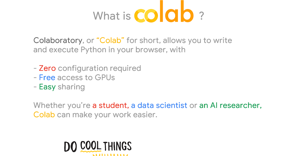 What is Colab?