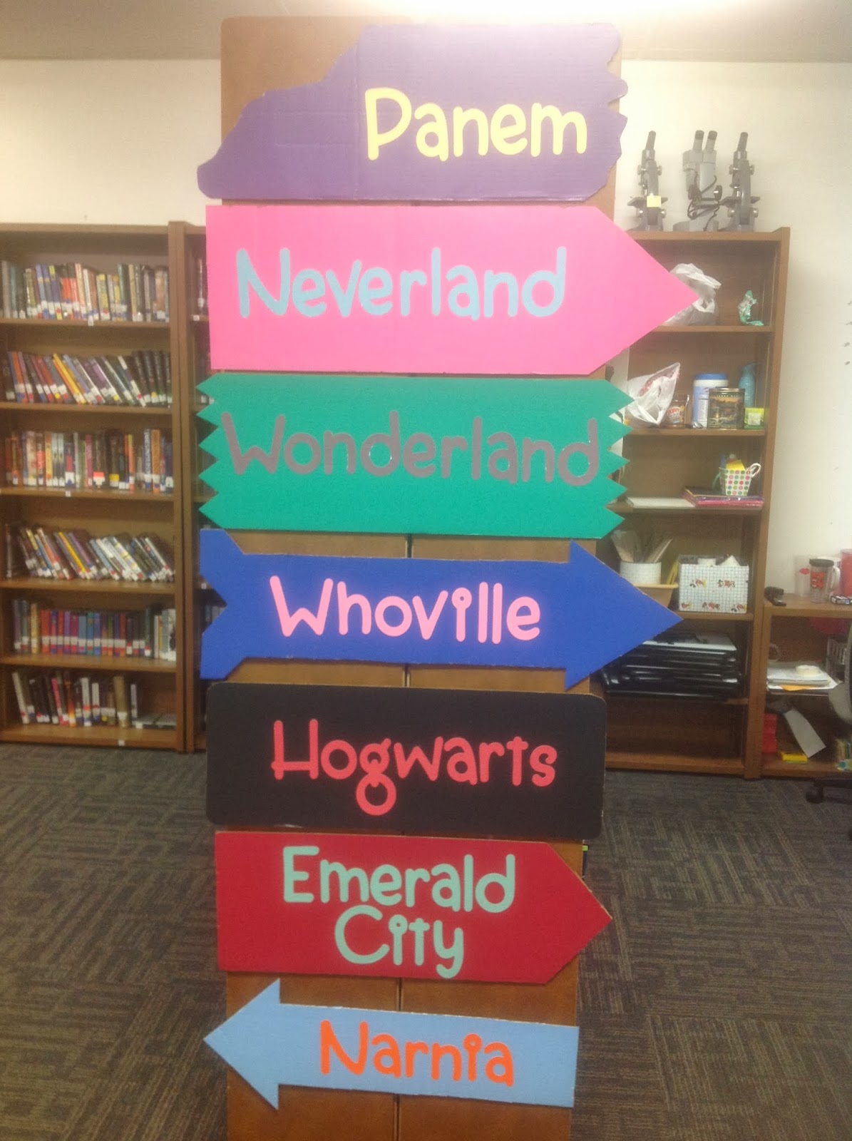 Wildcat Librarian: Library Displays