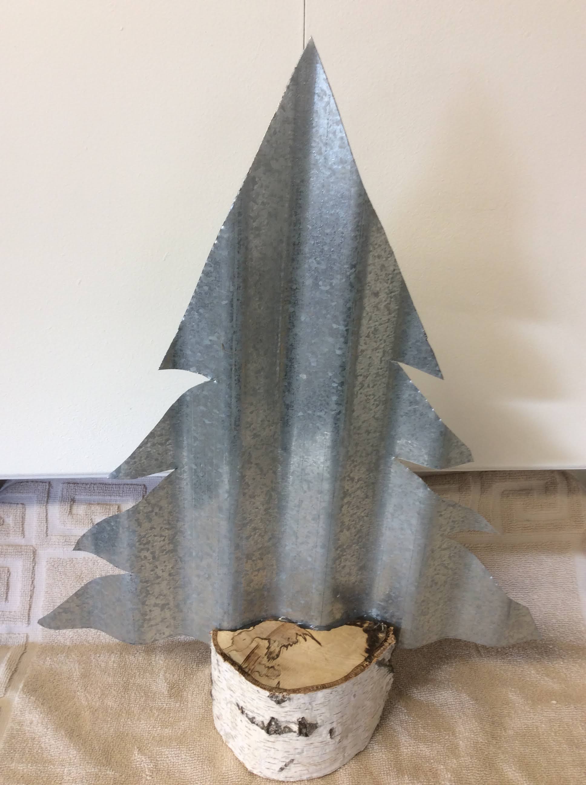 Fresh Vintage by Lisa S: Galvanized Tin Trees