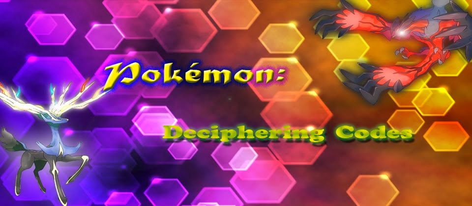 Pokémon: Deciphering Codes