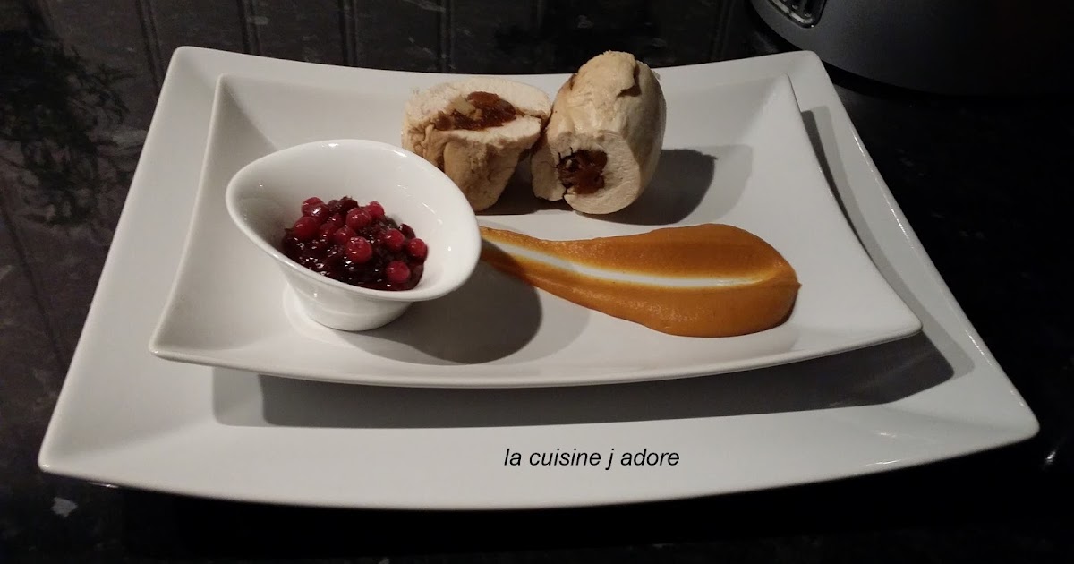 la cuisine j adore : TUBES DE VOLAILLE FARCIS AUX FRUITS SECS ...