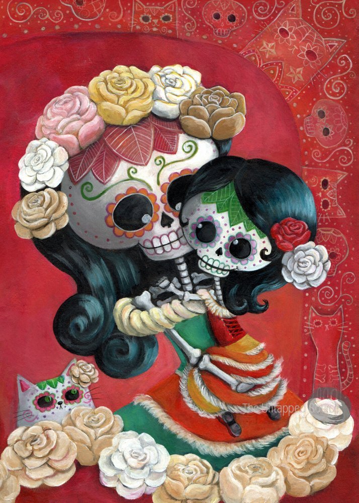 Pinzellades al món: Il·lustracions de la Catrina / Ilustraciones de la ...