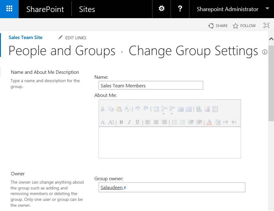 How to Change SharePoint Group Owner using PowerShell? - SharePoint Diary