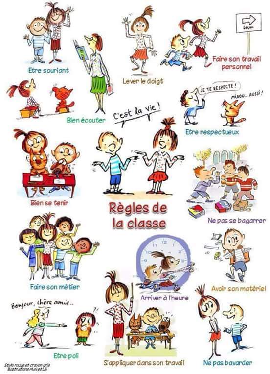 ISAAC LE PROFESSEUR DE FRANÇAIS: 94. LES RÈGLES DE LA CLASSE - LAS ...
