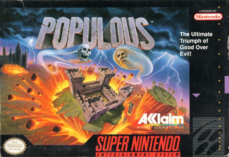 Indie Retro News: Populous - A brilliant Strategy game reviewed by ...