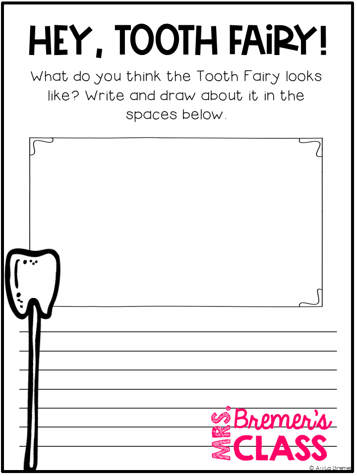 Tooth Fairy Activities | Mrs. Bremer's Class