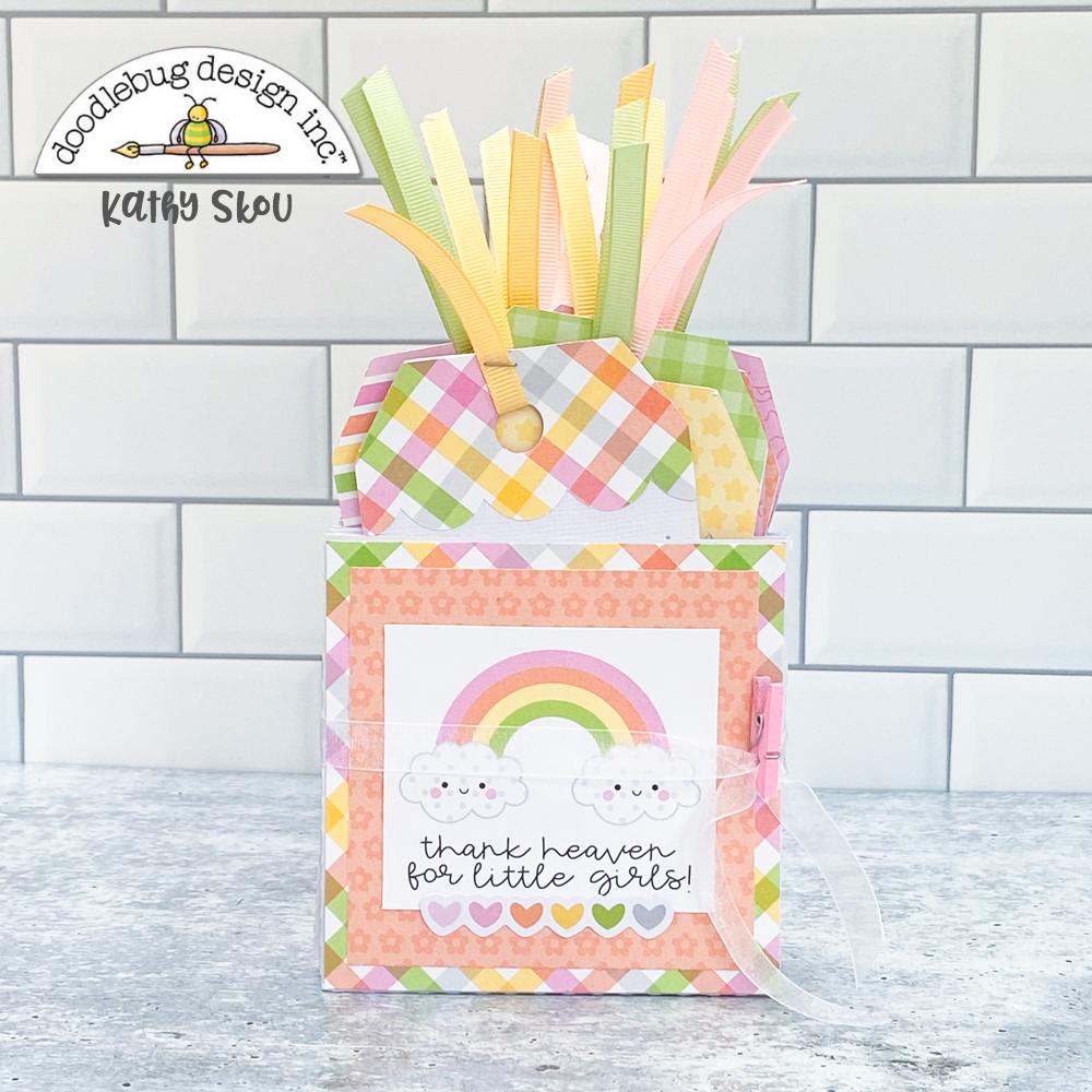 Doodlebug Design Inc Blog: BUNDLE OF JOY CIRCULAR POP UP BABY ALBUM ...