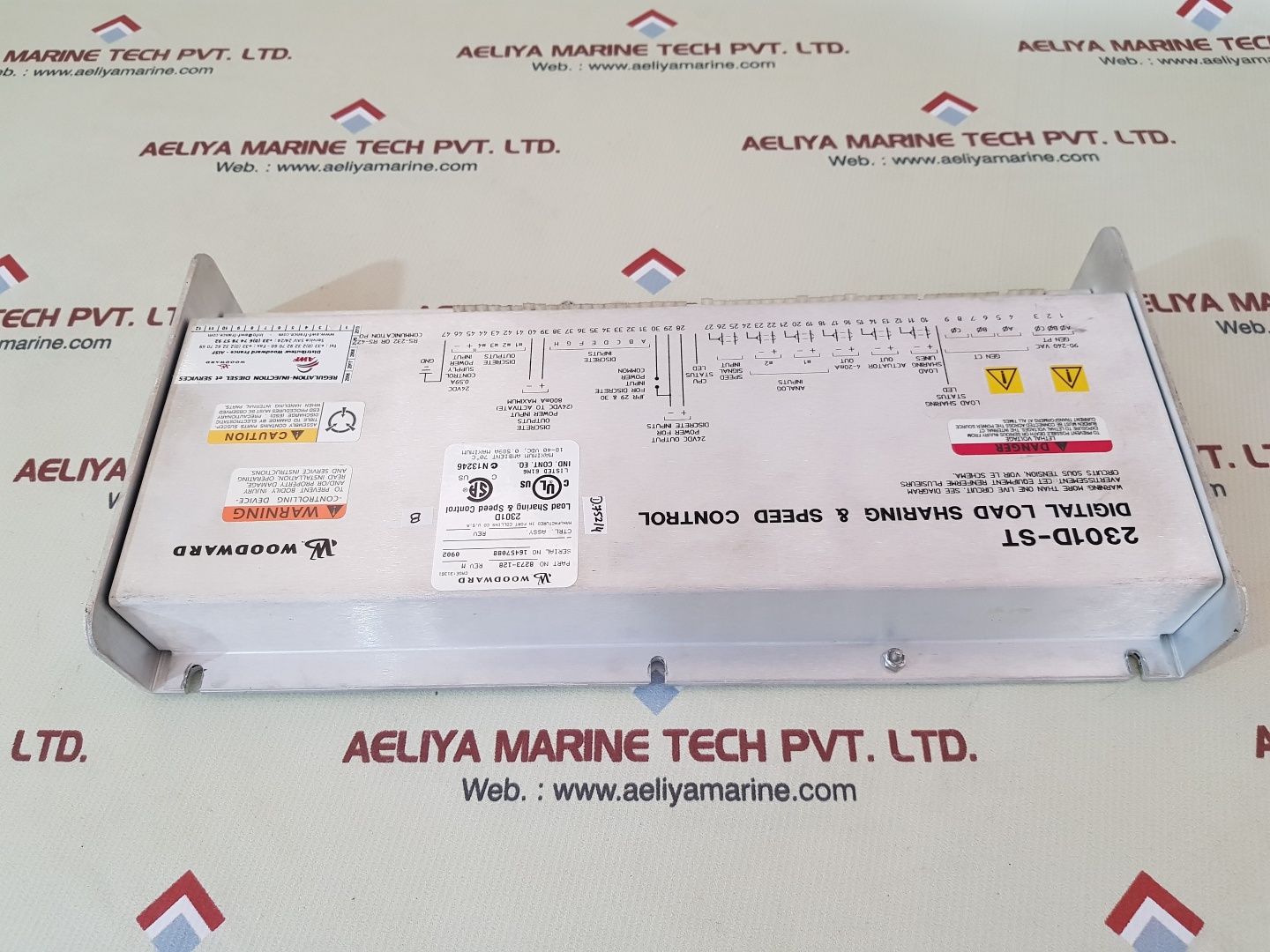 WOODWARD 2301D-ST DIGITAL LOAD SHARING & SPEED CONTROL 8273-128 ...