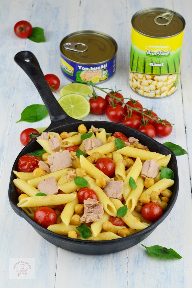 Paste cu ton si naut - CAIETUL CU RETETE