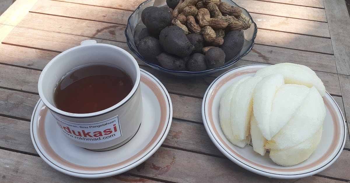 Sarapan kentang Hitam, teh panas ~ Resep Mbak Susi