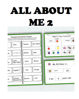 Autism Tank: ALL ABOUT ME 2