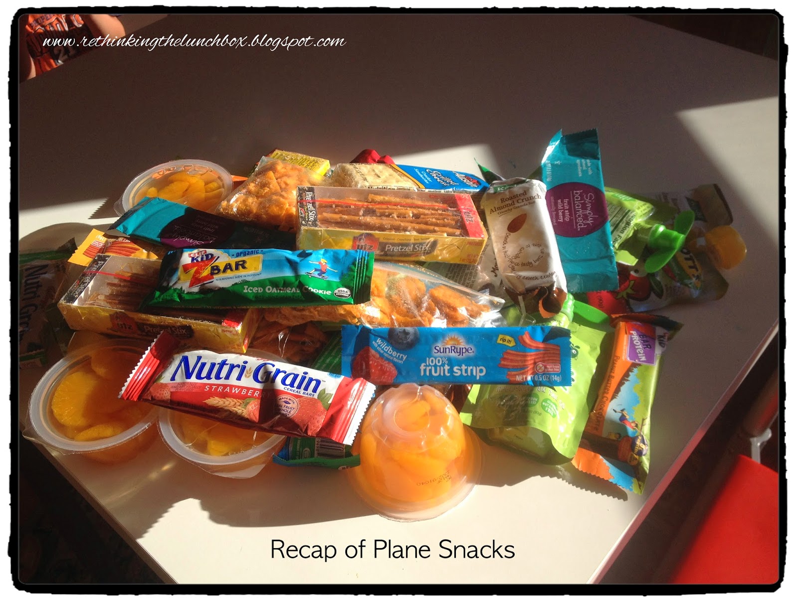 Rethinking the Lunch Box: Recap of Plane Snacks