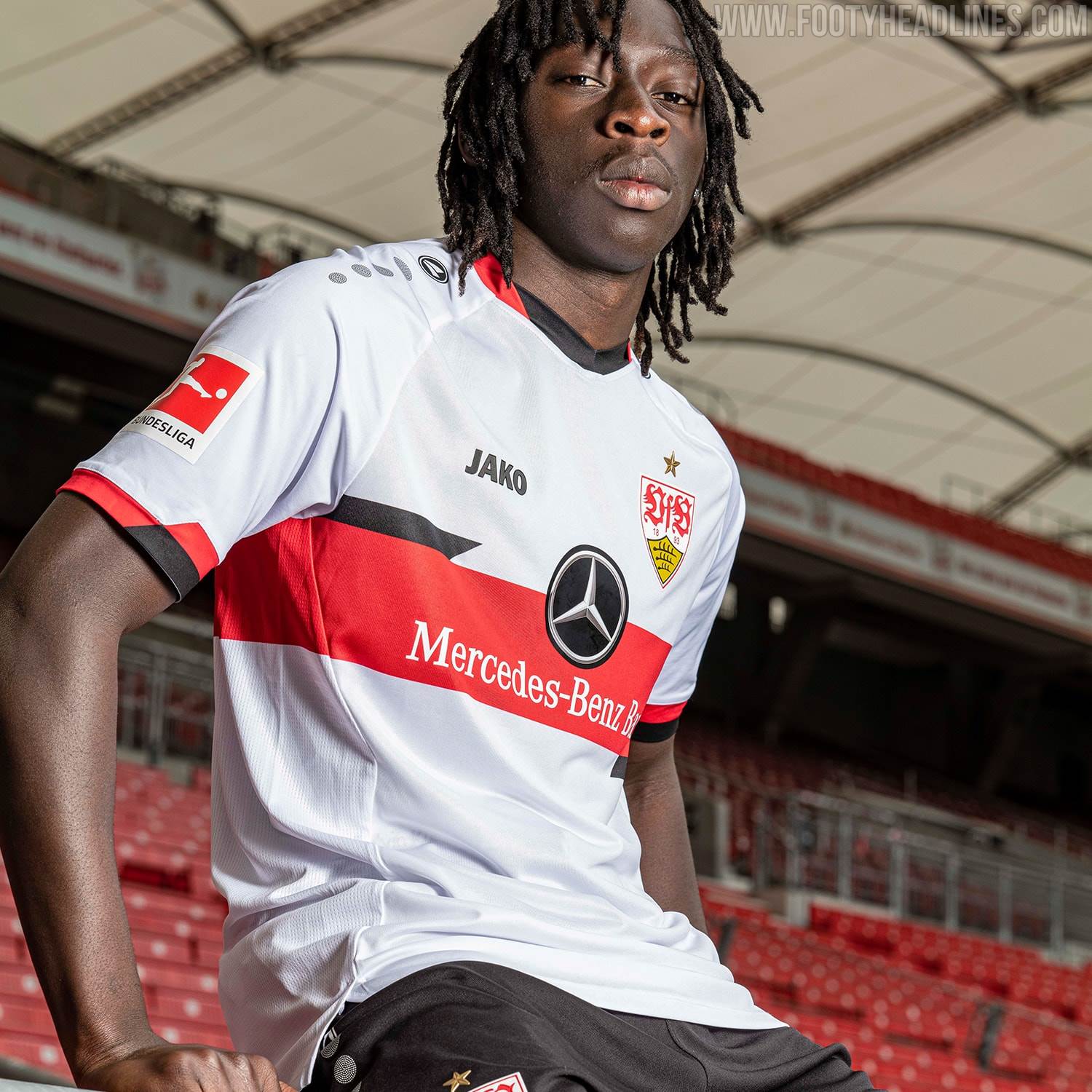 VfB Stuttgart 21-22 Home Kit Released - Footy Headlines