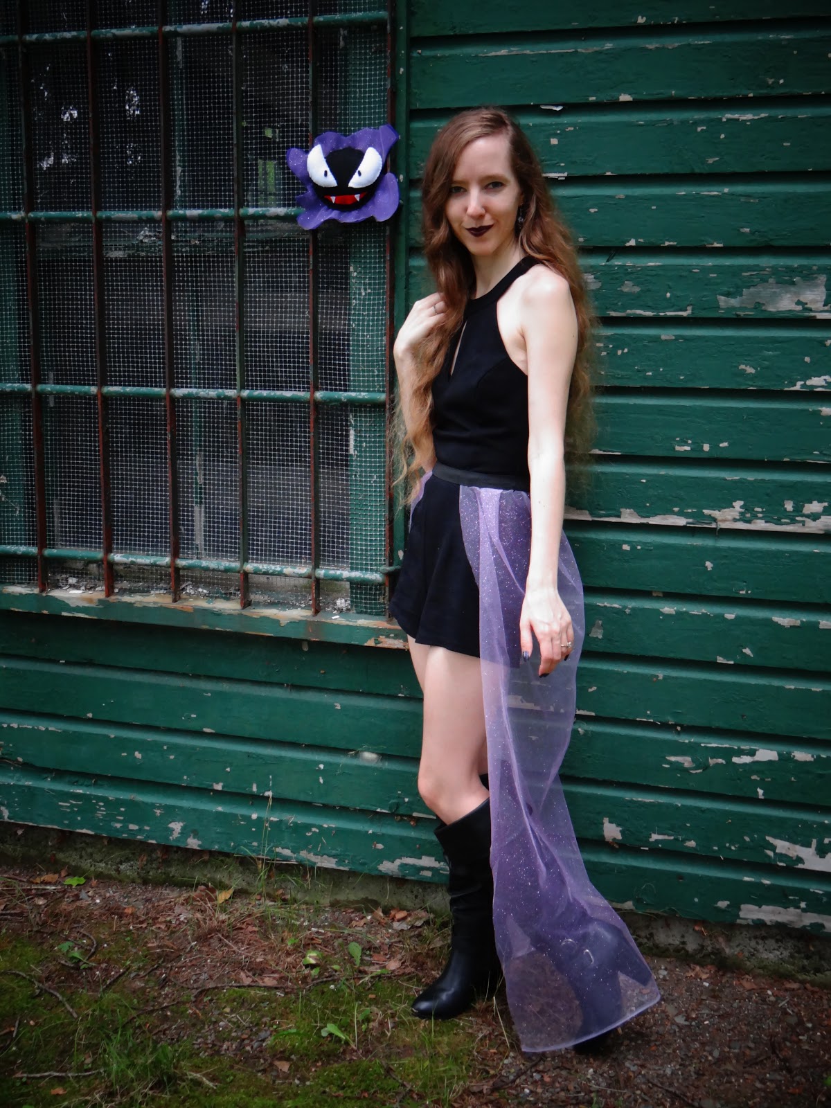 Amber's Craft a Week Blog: Making a Gastly (Pokemon) Inspired Look: An ...