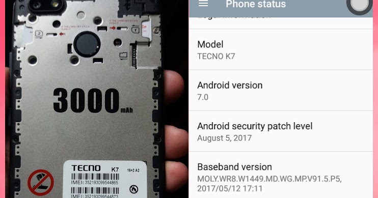 Tecno K7 Flash File Dead-Lcd Fix Firmware 1000% Tested File