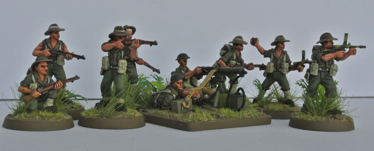 Flying Gorilla: Eureka Miniatures 28mm WW2 Australian Infantry