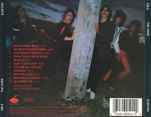 Classic Rock Covers Database: The Cars - The Cars (1978)