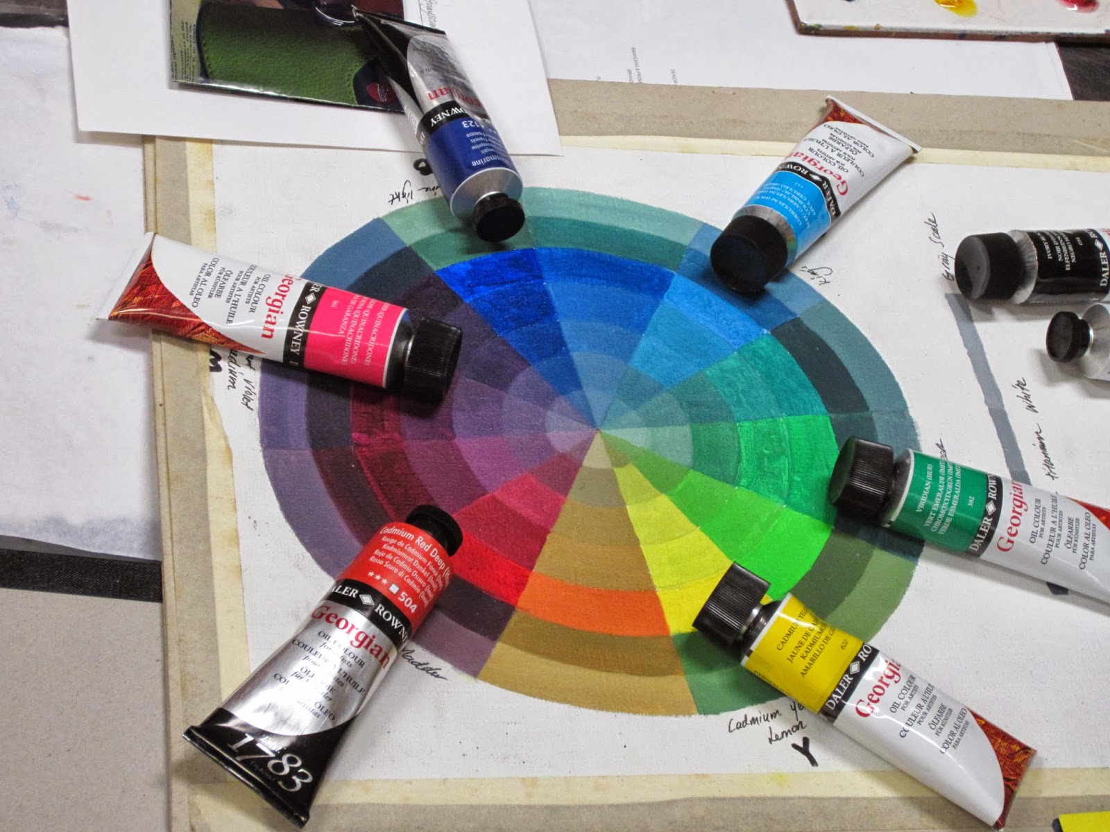 从心开始, 追求简单的幸福: IVP4406: Methods & Material (8) - Yurmby Colour Wheel