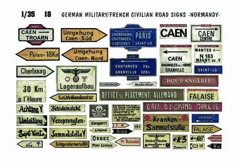 Citadel of War: Flames of War - Resources - More Normandy Signs