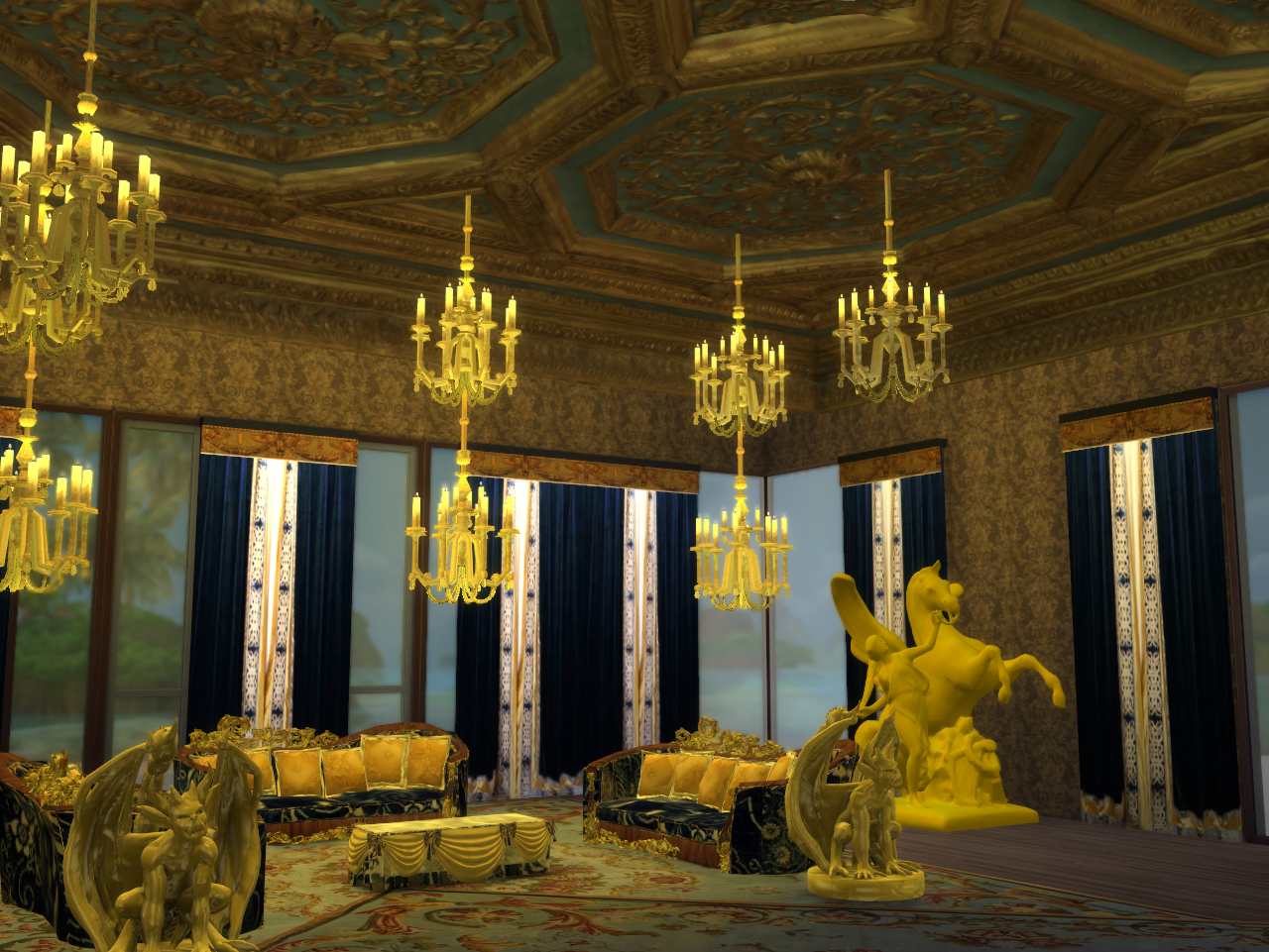 Anna Quinn Stories: Amazing World Ceilings For SIMS 4