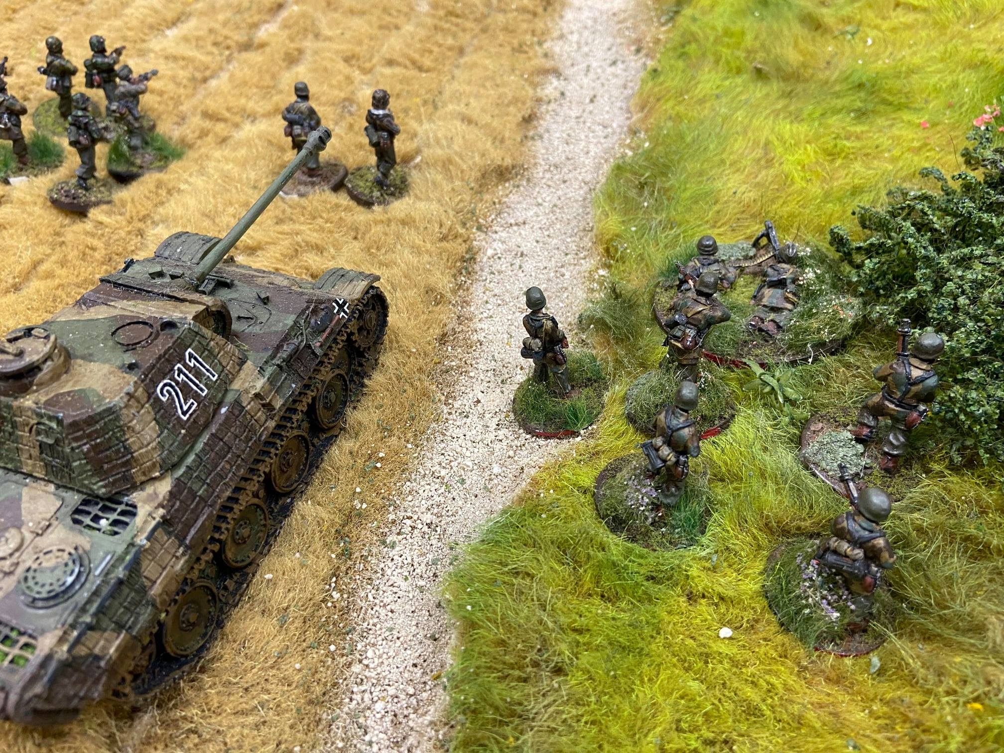 Old Dominion Military Society: Scaled units for WW2 Skirmish Wargaming