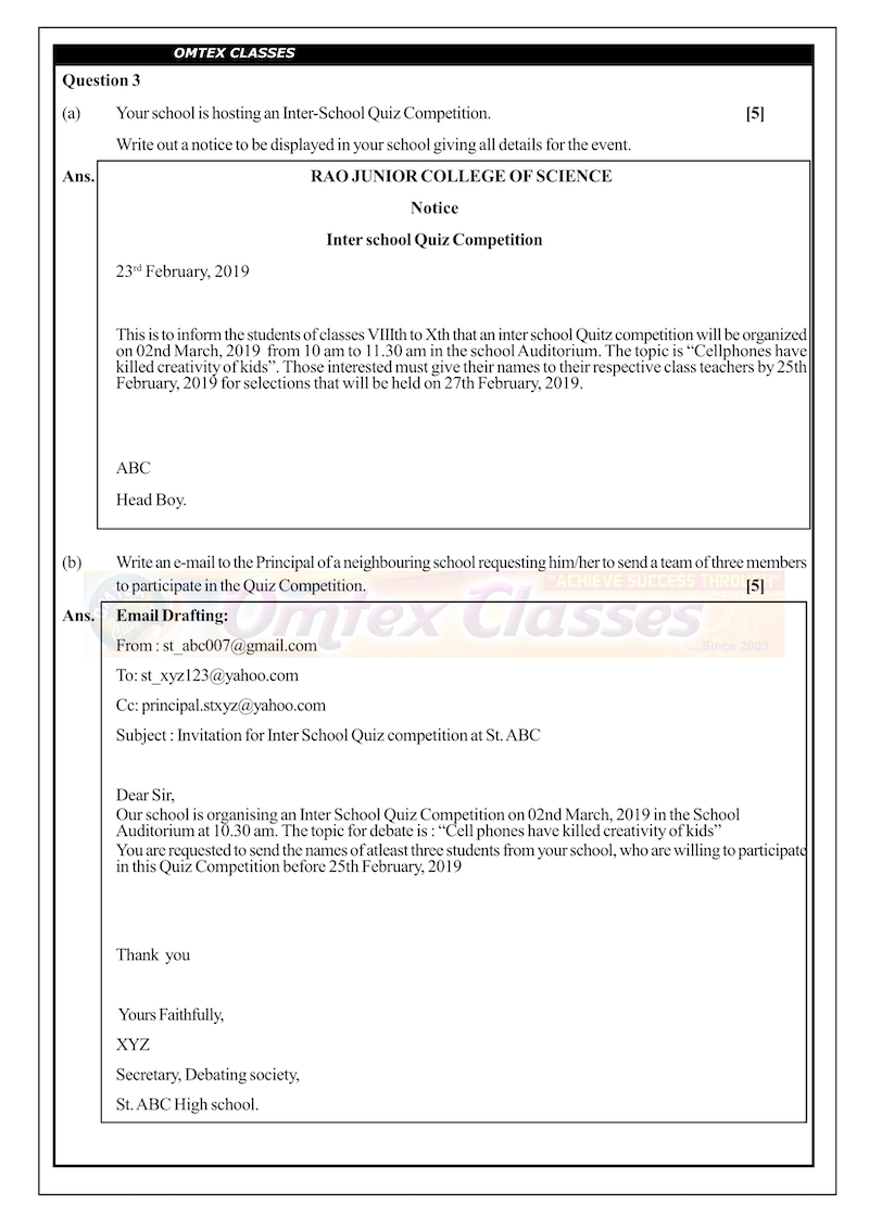OMTEX CLASSES: X_ICSE Board_Official_English_(Paper I)_Solutions_[22.02 ...