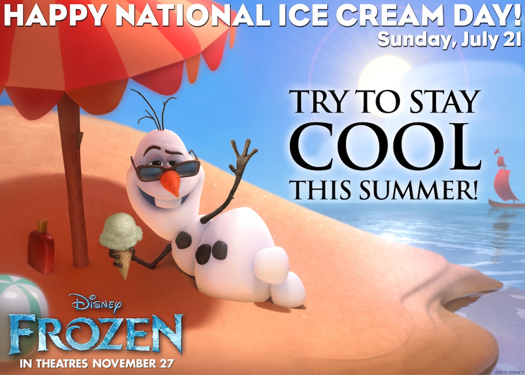 Walt Disney Animation Studios’ FROZEN wishes you a Happy National Ice ...