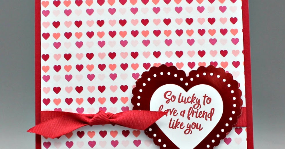 Tea and Stamps: Valentine Heart Card - Heartfelt Bundle