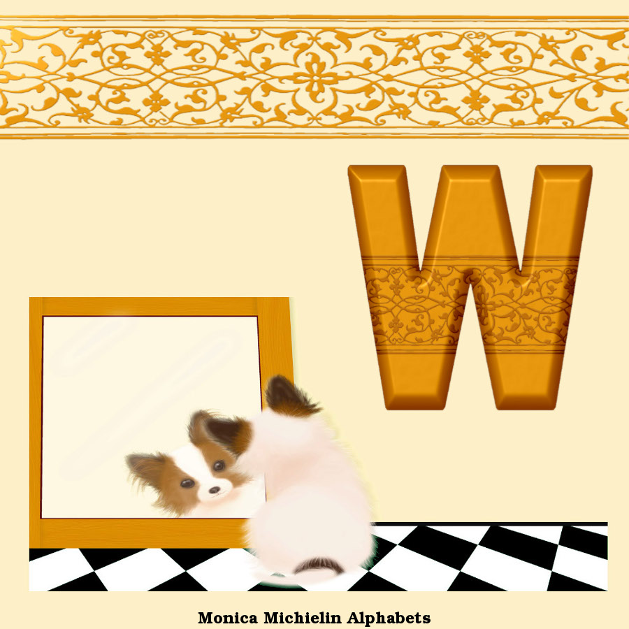 M. Michielin Alphabets: CAT (KITTEN) AND MIRROR ALPHABET LETTER, ICON ...