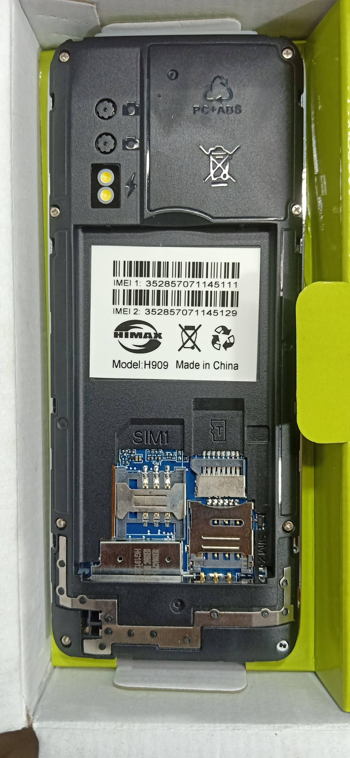 A-M TELECOM: HIMAX H909 FLASH FILE