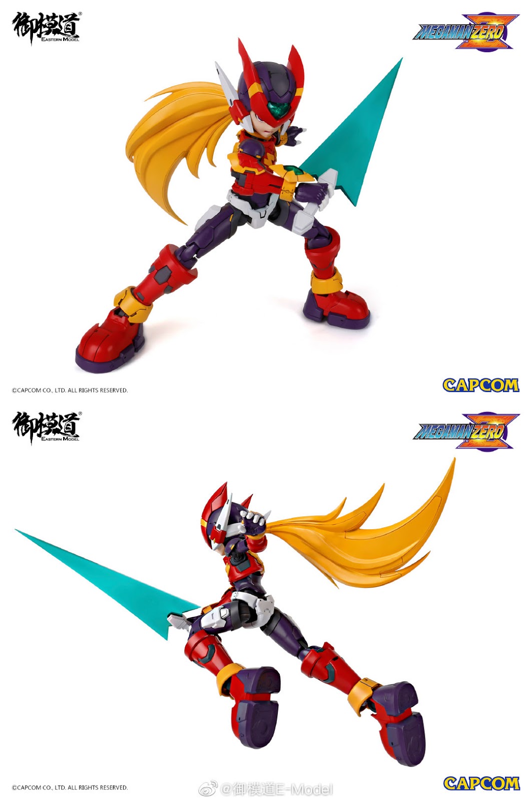 Rockman Corner: Dimension Studio's Mega Man Zero Model Kit Gets Final ...