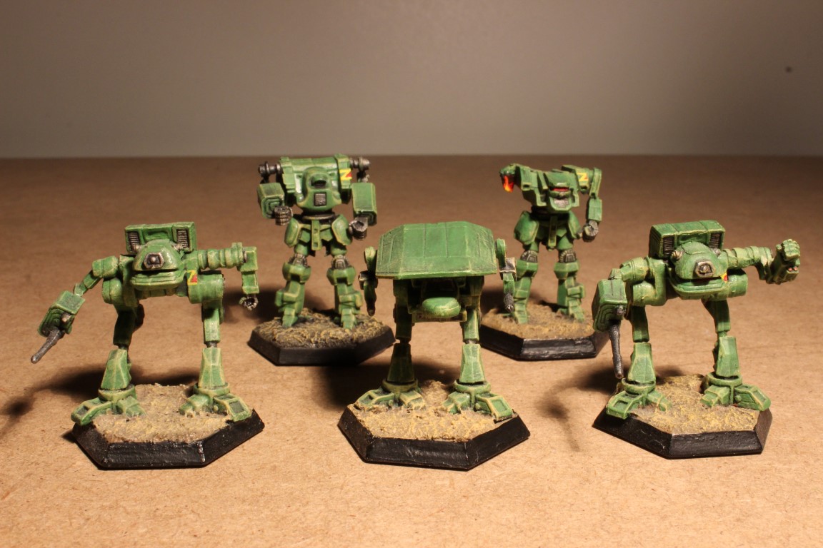 Storytellers MechWerkstatt: Falcon Guard: Trinary Bravo complete!