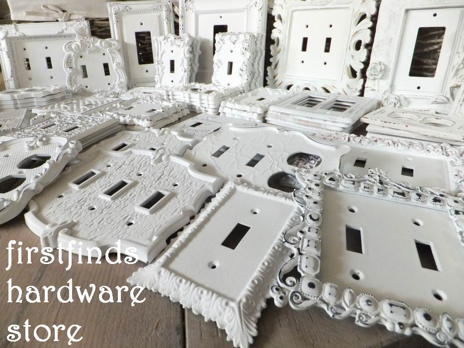 4 the love of wood: VINTAGE SWITCH PLATES - small details of decorating