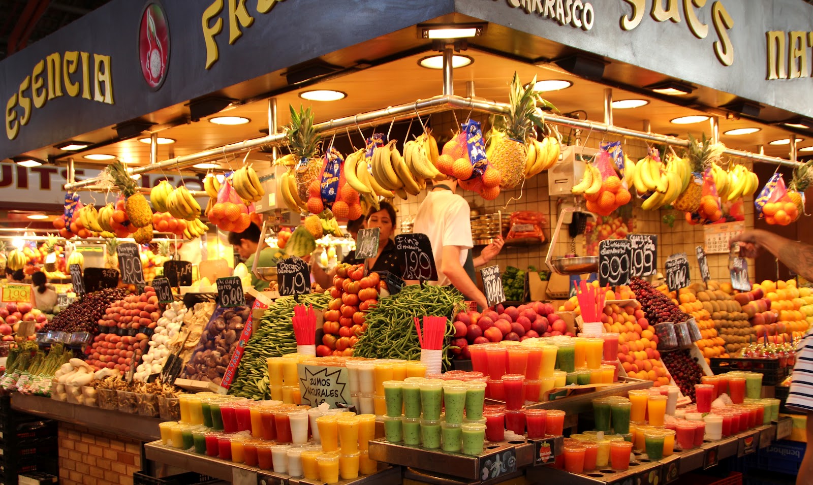 Rumbo a Gran Sol: El Mercado de la Boqueria (Barcelona)
