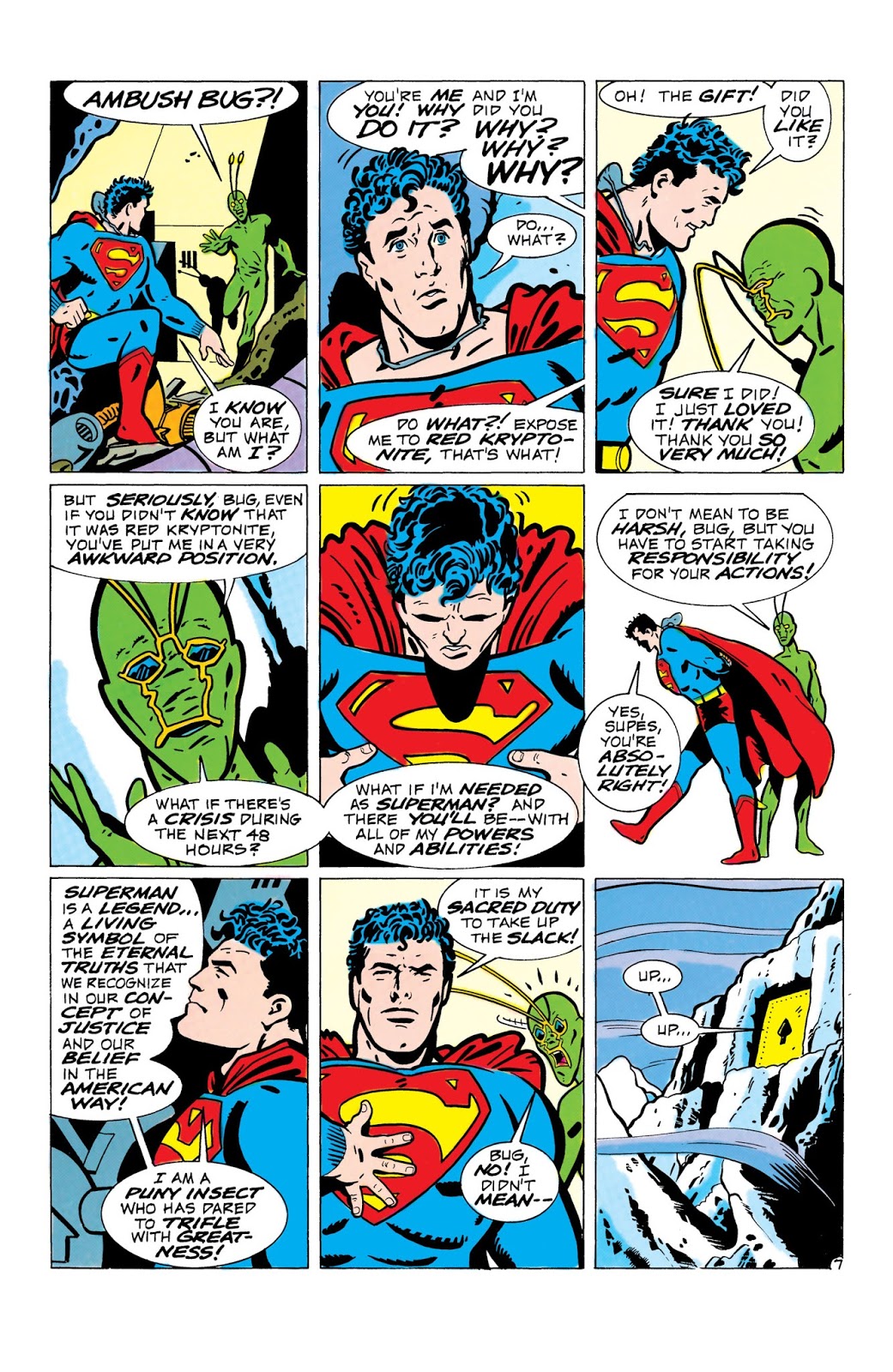 The Dork Review: Ambush Bug VS Superman