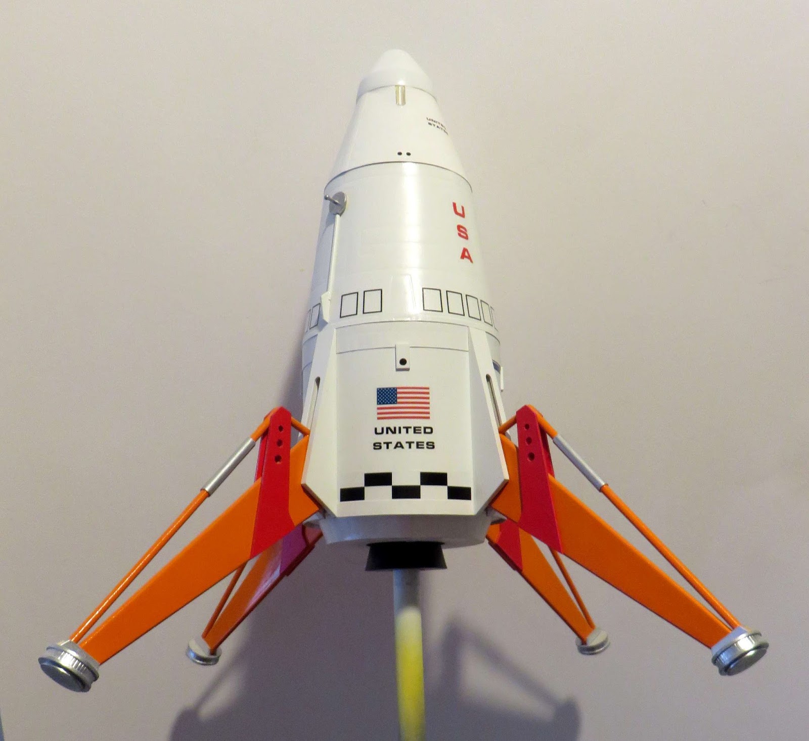 Model Rocket Building: Mars Lander Embossing?