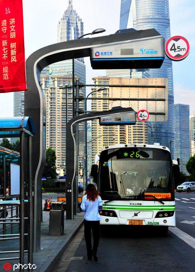 Just A Car Guy: Charging stations for electric buses, which can run for ...