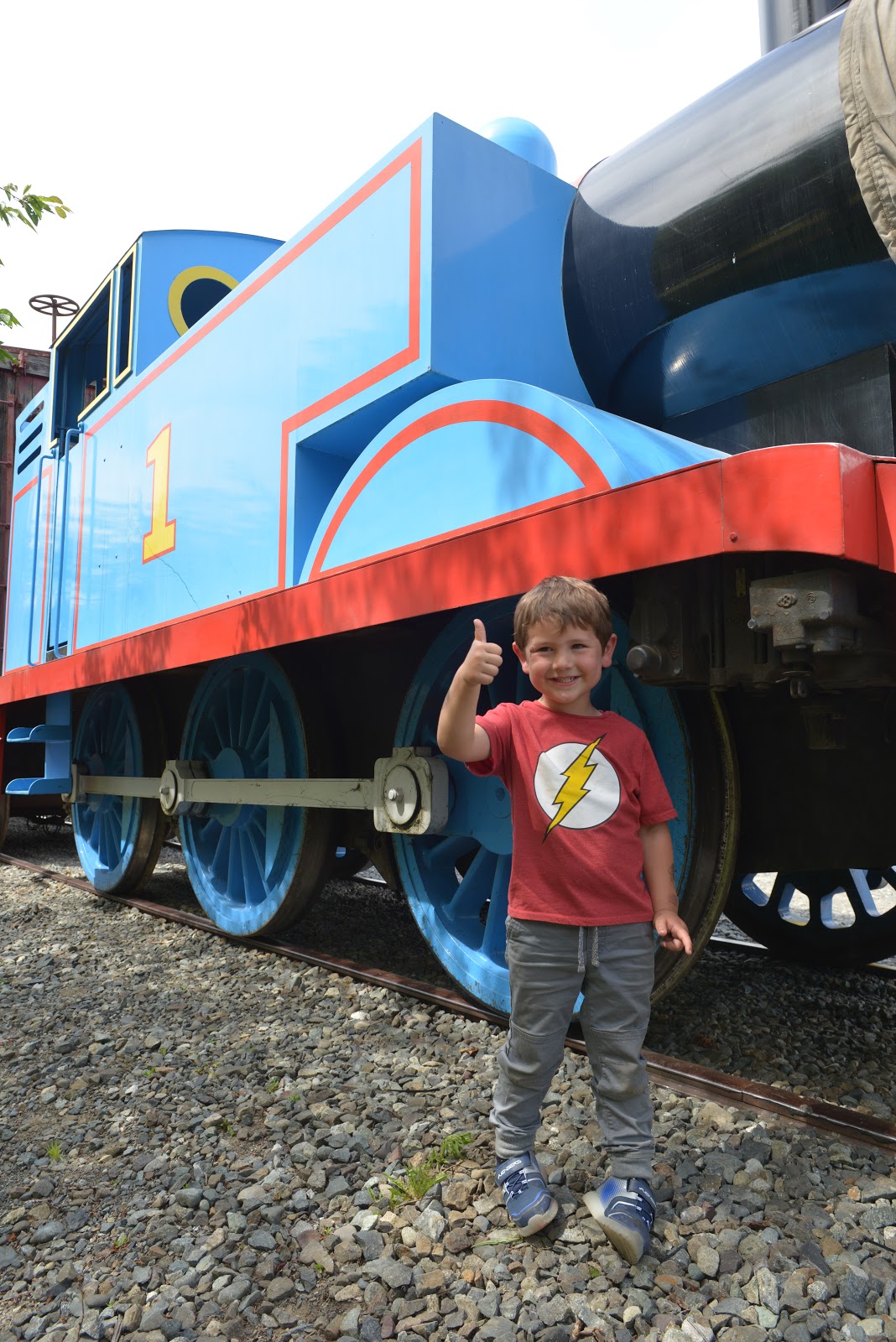 Northwest Railway Museum Blog: Thomas the Tank Engine arrives